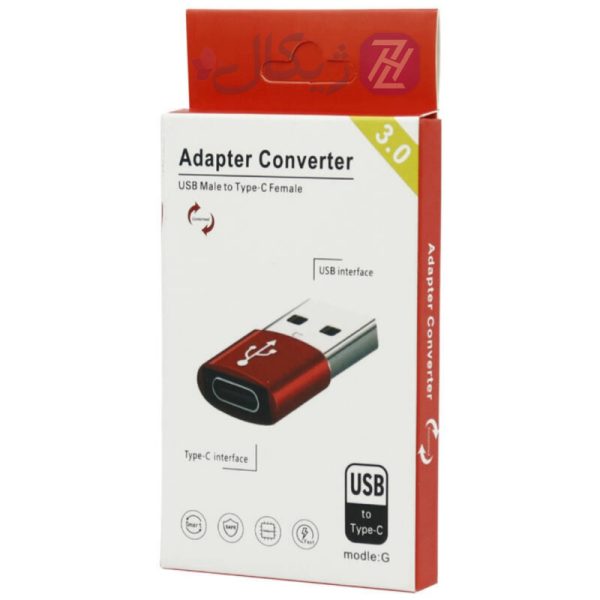 مبدل Adapter Converter USB TO Type-C OTG - فروشگاه ژیکال