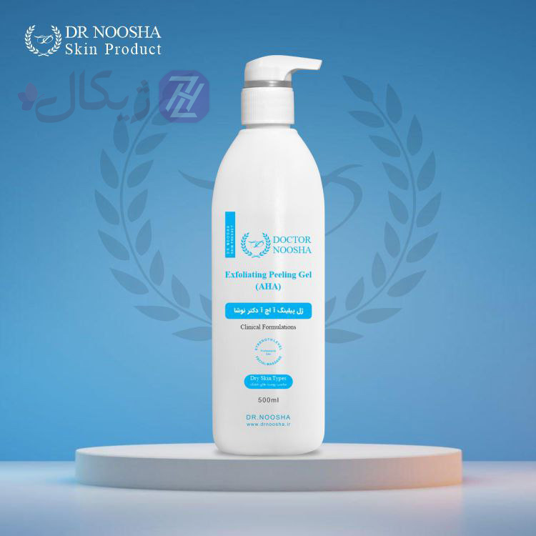 ژل پیلینگ پوست خشک دکتر نوشا مدل Aha فروشگاه ژیکال